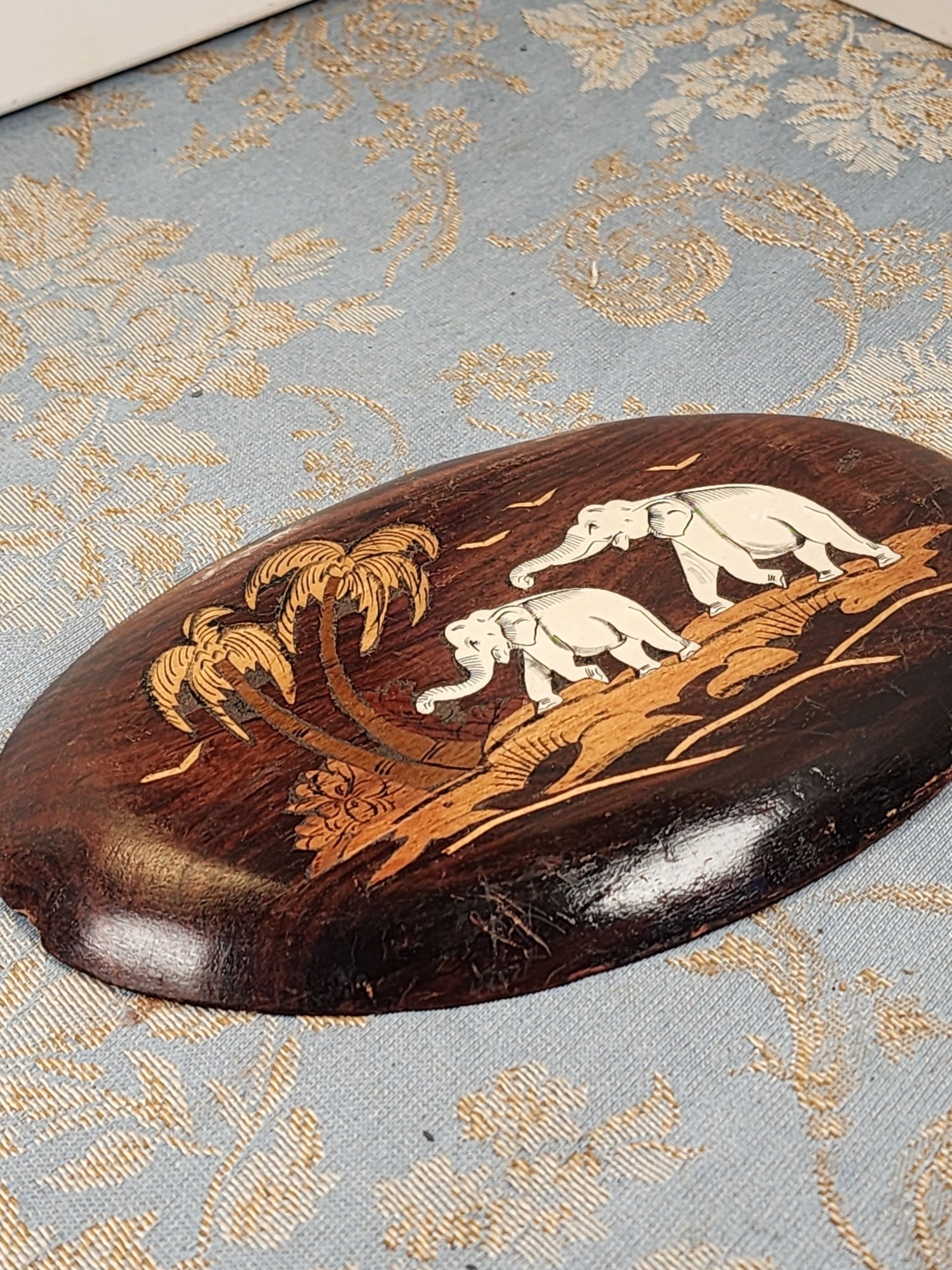 Inlay Elephant Art - Etsy