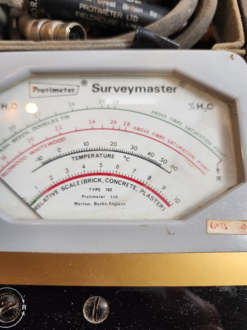 Vintage Protimeter Moisture Gauge - Etsy