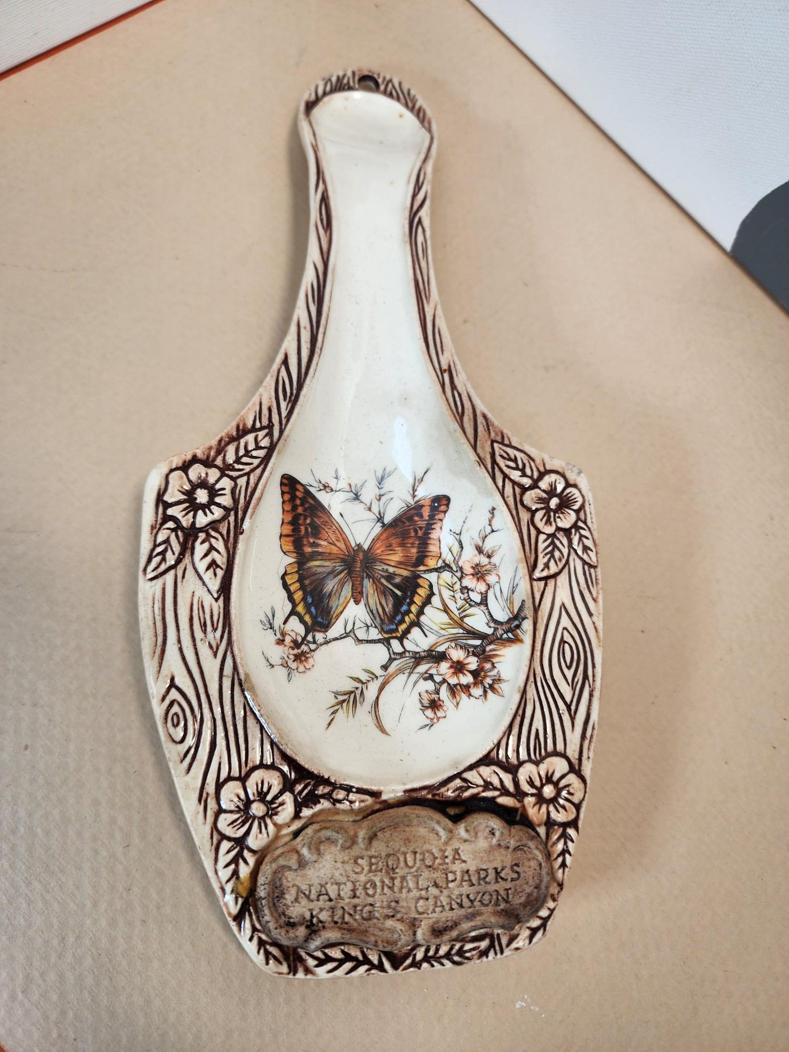 Vintage Sequoia National Park Spoon Holder Souvenir - Etsy