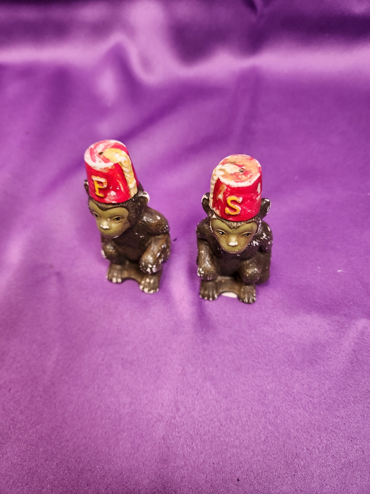 Masonic Monkey Salt and Pepper Shakers - Etsy