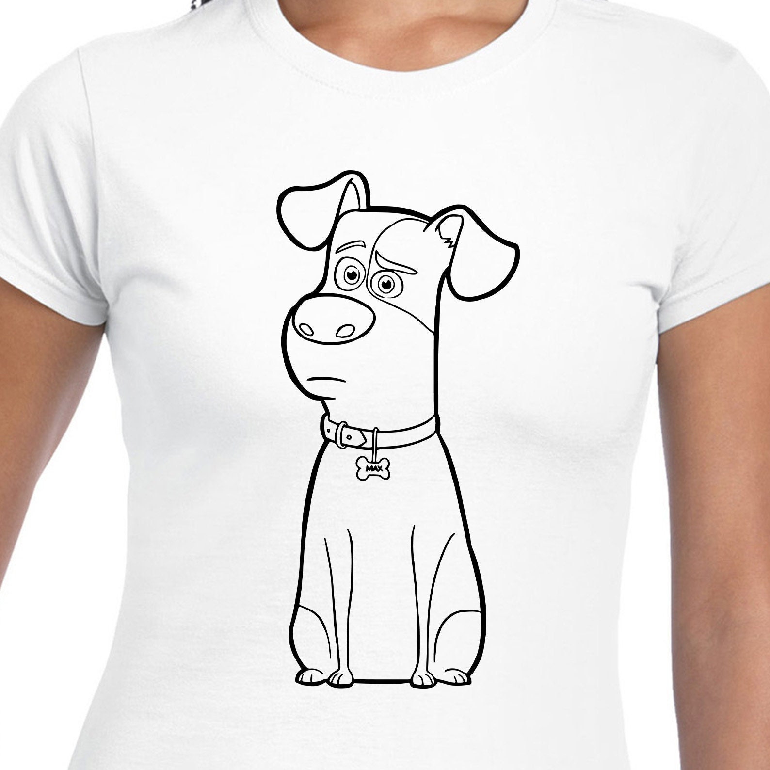 Maglietta T-Shirt The Secret Life Of Pets Uomo Donna Unisex Max Digital ...