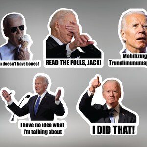 Joe Biden Stickers | Stickers | Meme Stickers | Vinyl - Etsy