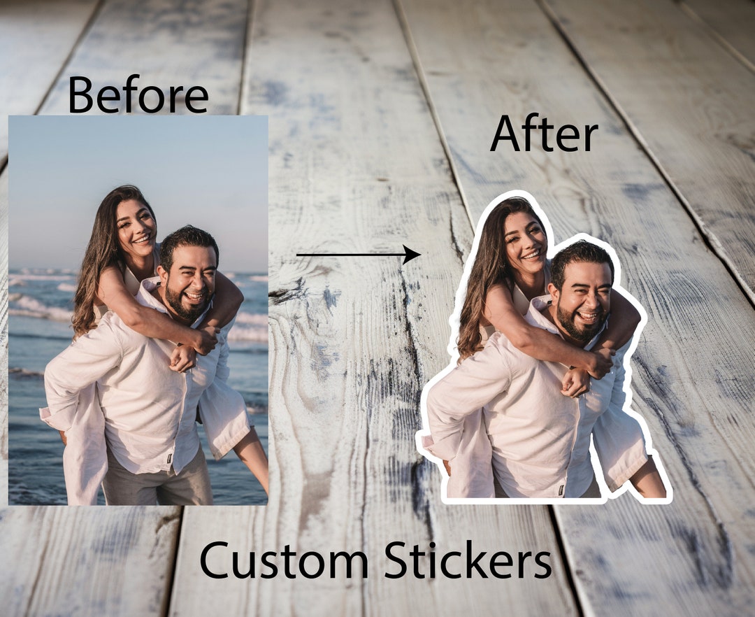 Personalized Photo Stickers, Customized for Water Bottles, Laptops, and ...