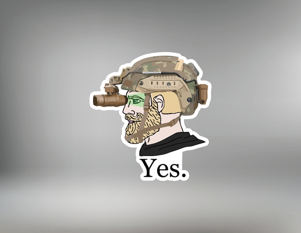 Chad Meme Stickers Chad Meme Sticker Vinyl Bundle Available Various ...