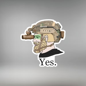 Chad Meme Stickers | Chad | Meme Sticker | Vinyl | Bundle Available ...