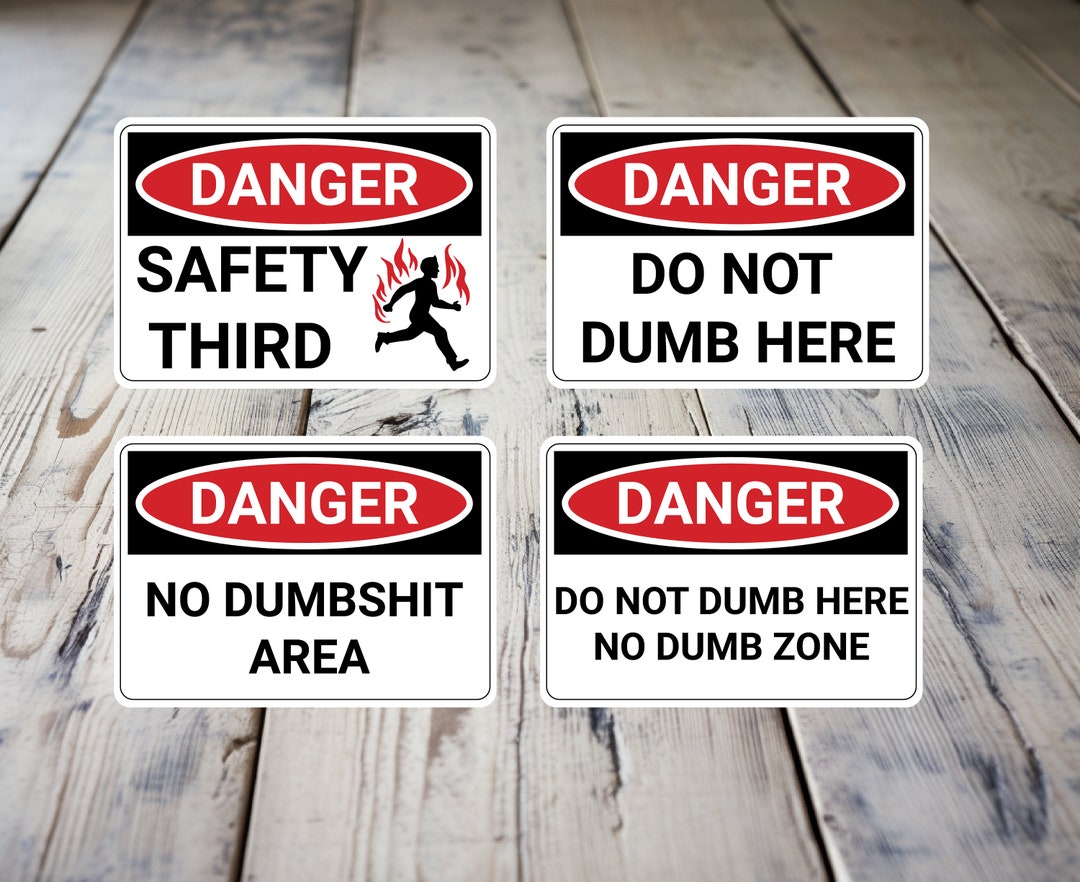 Danger Stickers, Sticker Pack, Funny, Memes - Etsy