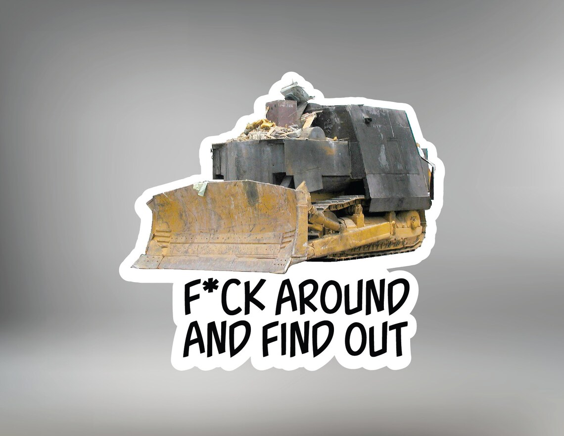 Kill Dozer Meme Sticker | Meme Sticker | Vinyl | Various Sizes | Bundle ...