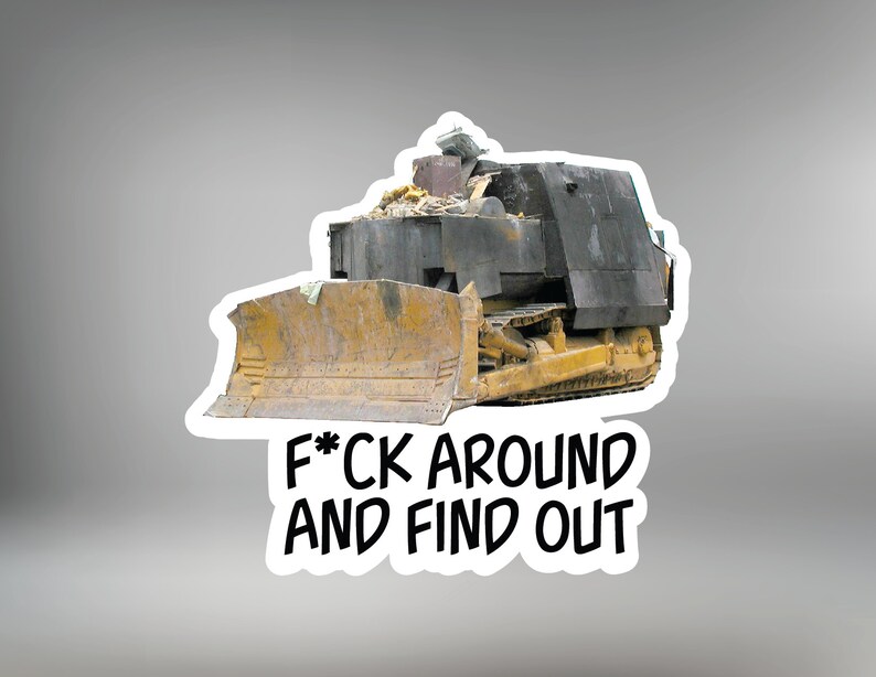 Kill Dozer Meme Sticker | Meme Sticker | Vinyl | Various Sizes | Bundle ...