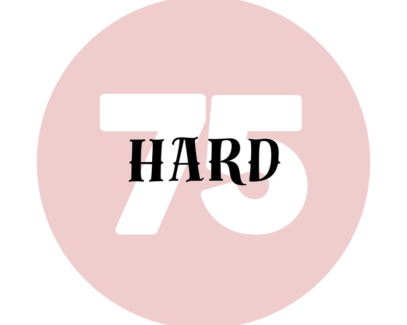 75 Hard Challenge Tracker Downloadable and Printable PDF 75 - Etsy