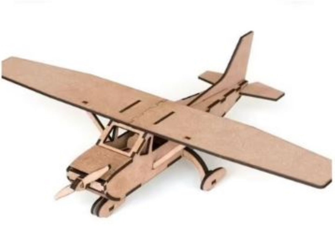 Buy Airplane Cessna. Laser Cut File Svg Dxf, Cnc Plans, Woodworking ...