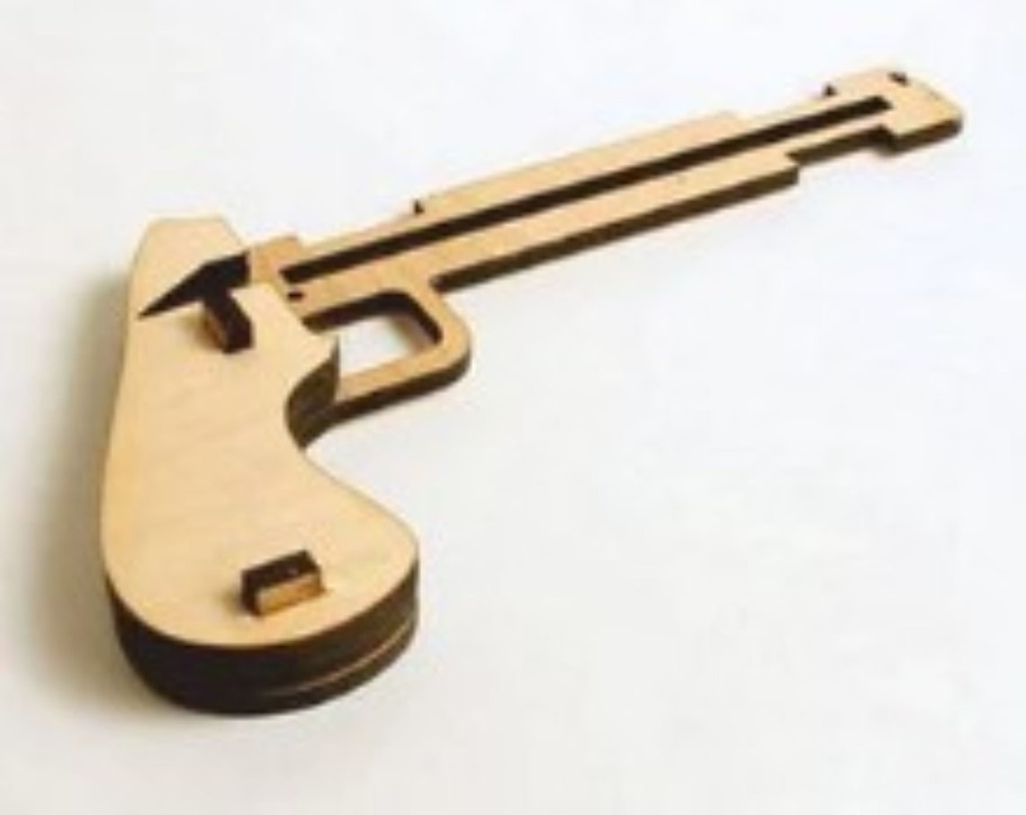 Thunder-laser Gun. Laser Cut Files Svg Dxf Cnc Vector Cnc - Etsy