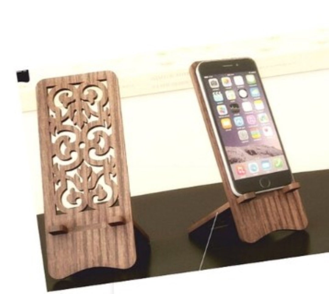 Phone Stand. Vector Model Svg Dxf, Cdr, Ai Cnc Files for Wood, Pattern ...
