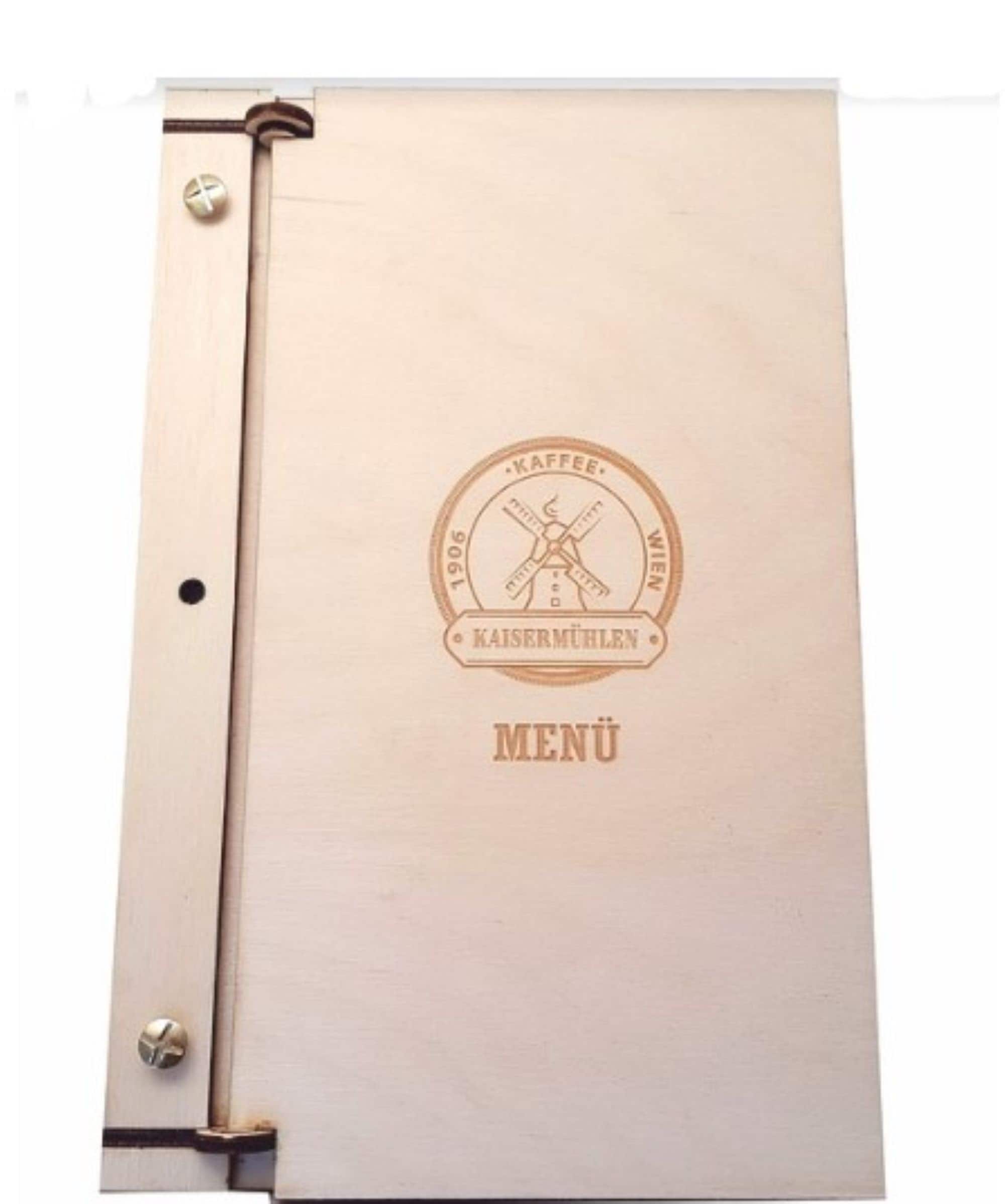 Wooden Menu Cover. Laser Cut Files, Svg Dxf, Lasercut File, Laser ...