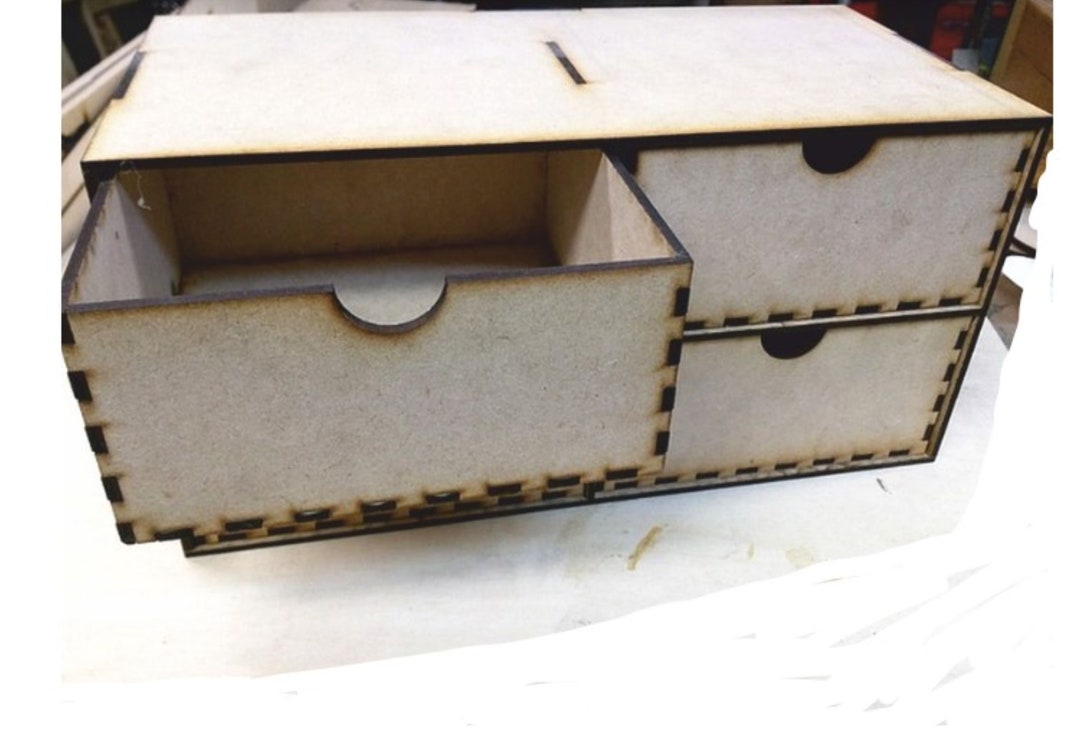 4 Draw Drawer. Laser Cutting Files Svg Dxf, Ai, Eps Laser Cut File ...