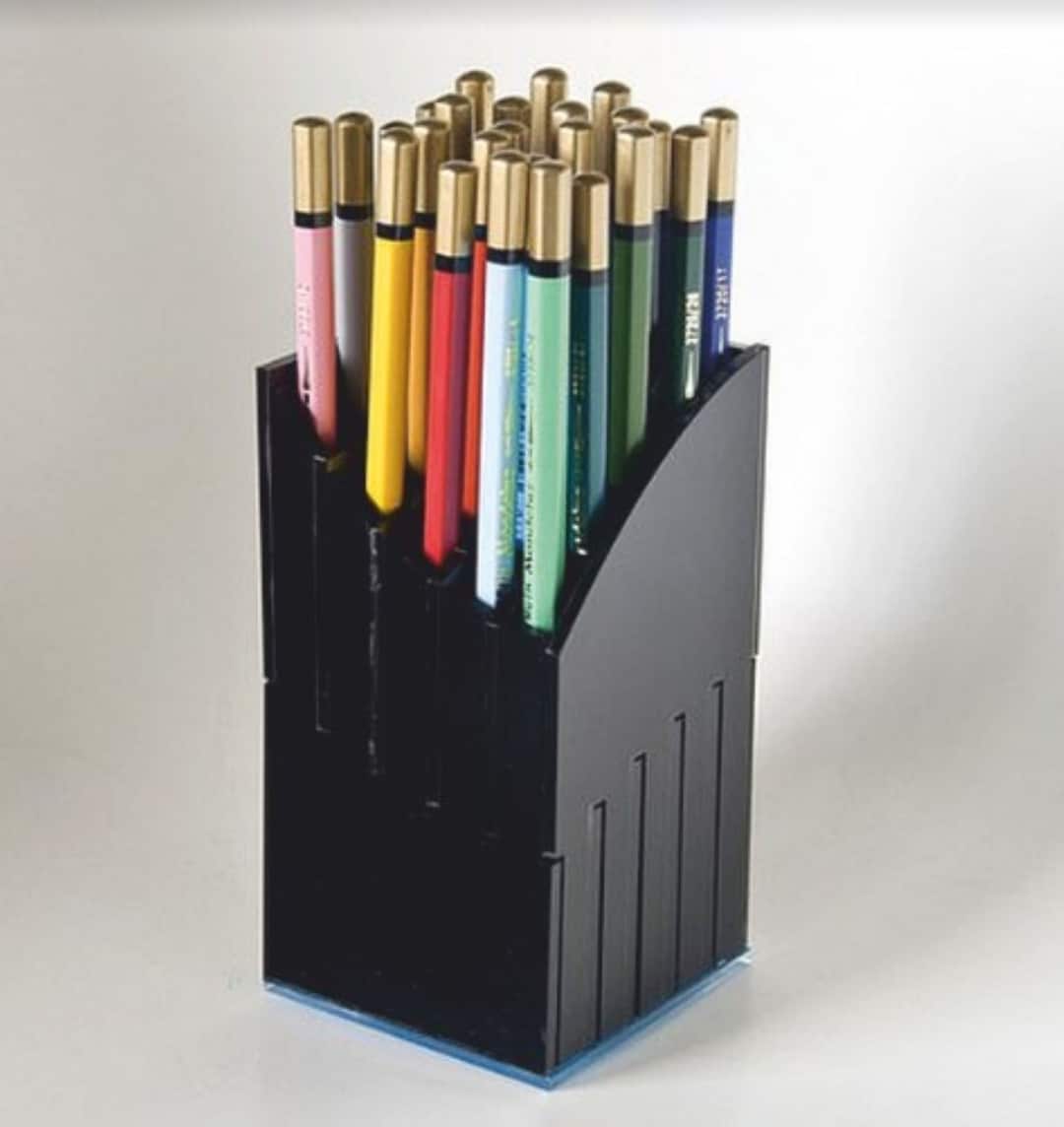 Pencil Holder. Laser Cutting Files Svg Dxf, Ai Lasercut File, Laser ...