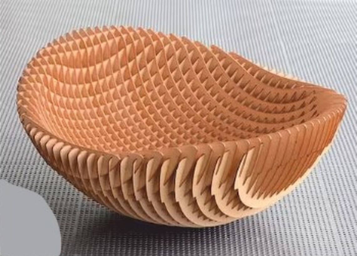 Fruit Bowl. Laser-cut Files Svg Dxf Cdr Eps Laser-cut File - Etsy UK