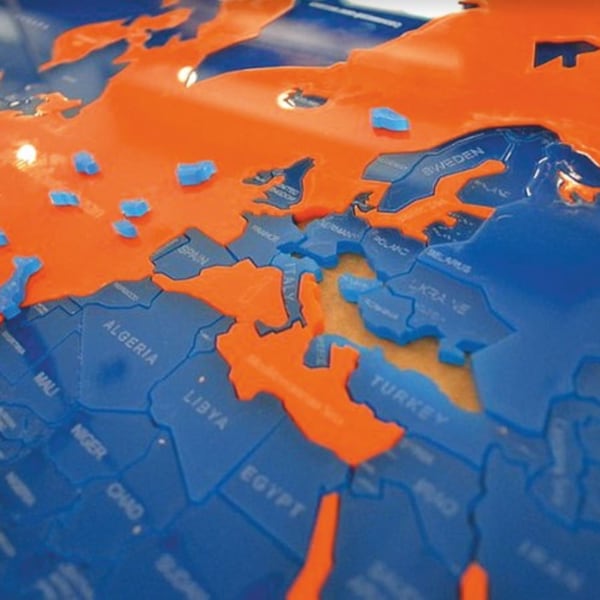 World Map Cnc Vector - Etsy