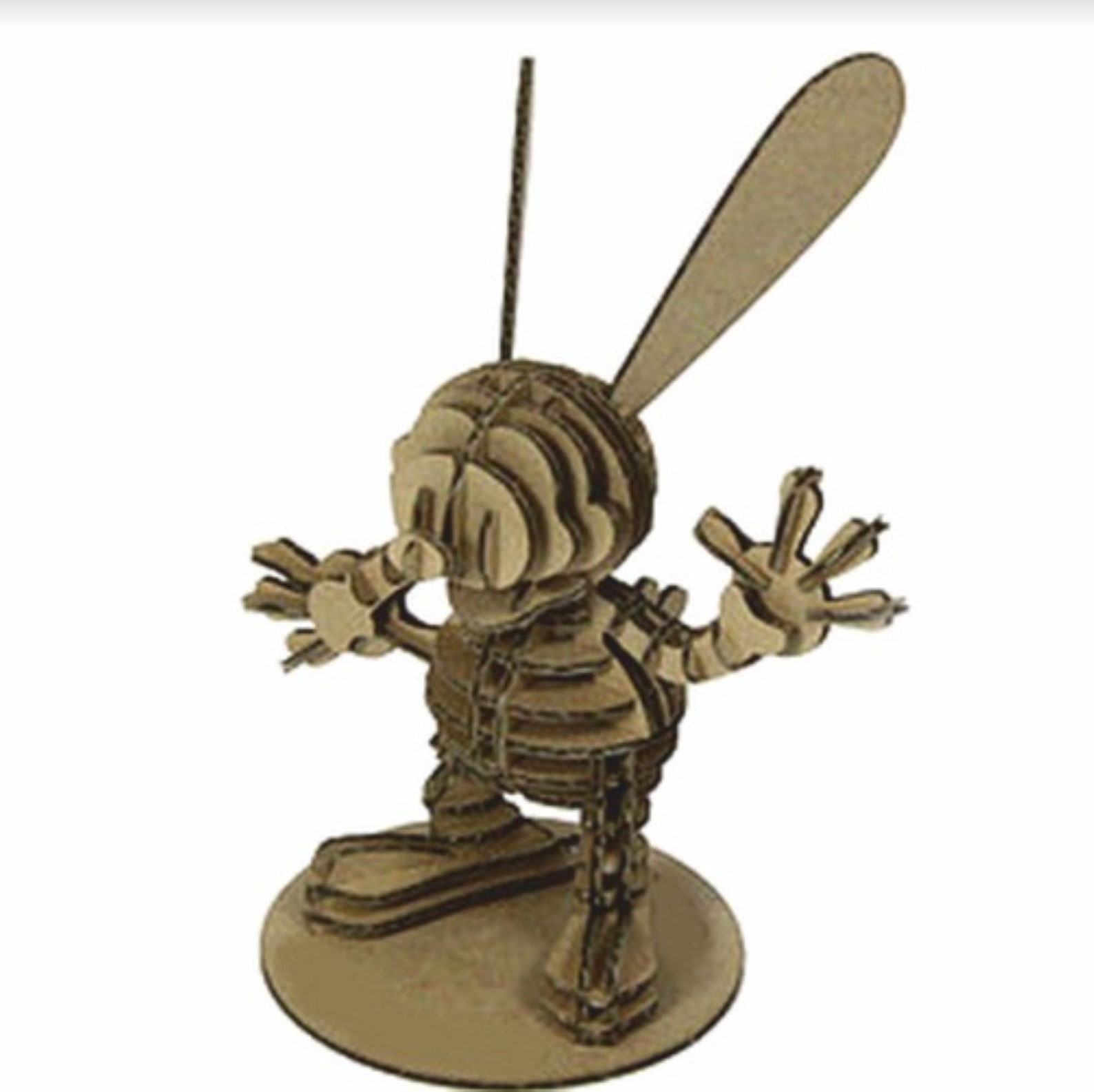 Oswald the Lucky Rabbit. Laser Cut Svg Dxf, Cnc, Wooden Puzzle ...
