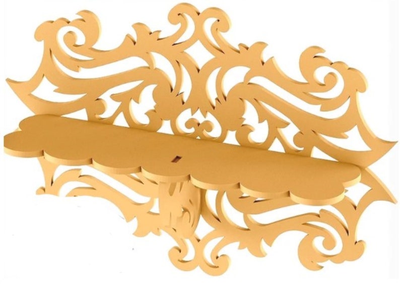 Wall Shelf. Vector Model Svg Dxf Cdr Cnc Wood Cnc Files for - Etsy