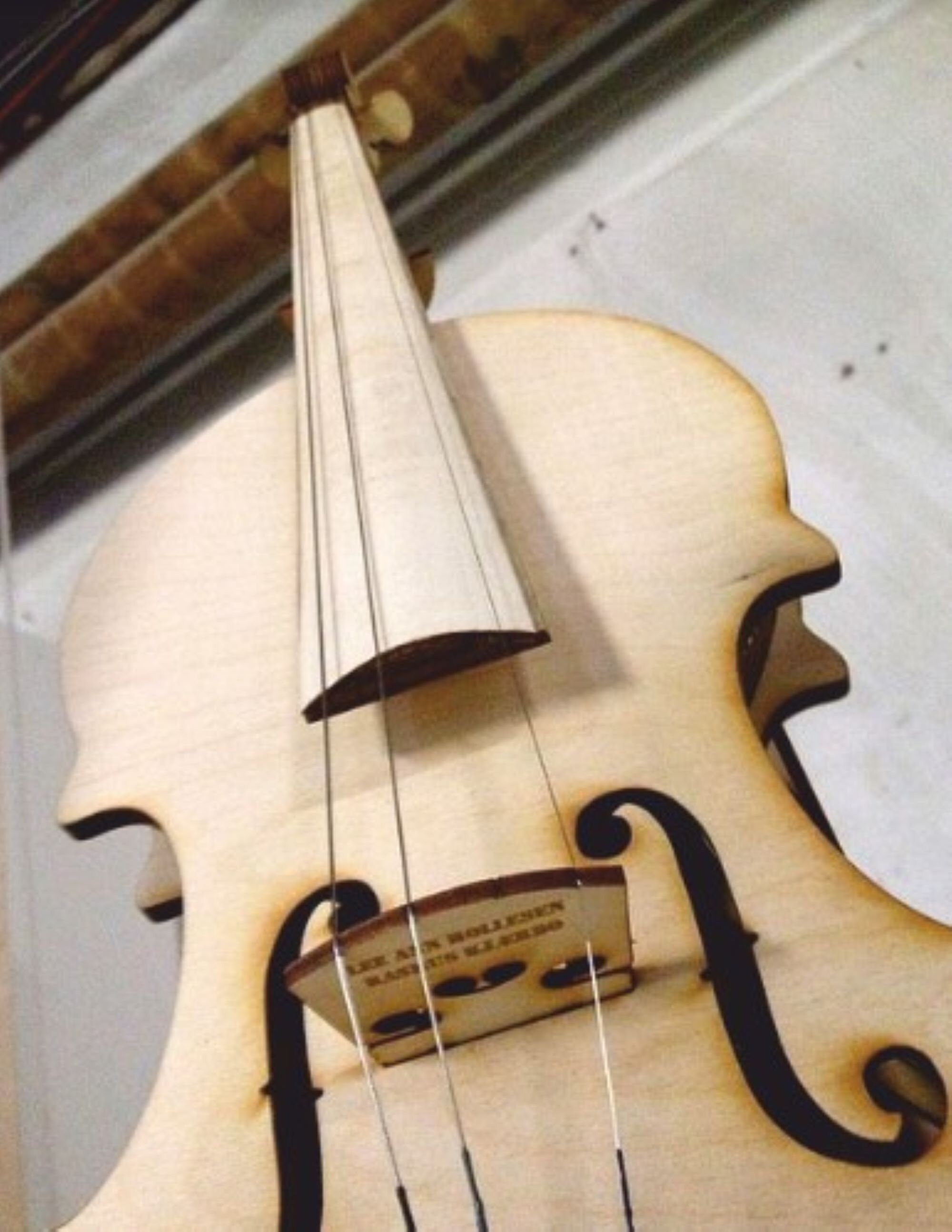 Violin. Laser Cut File Svg Dxf, Lasercut, Laser Cut Template, Dxf Files ...