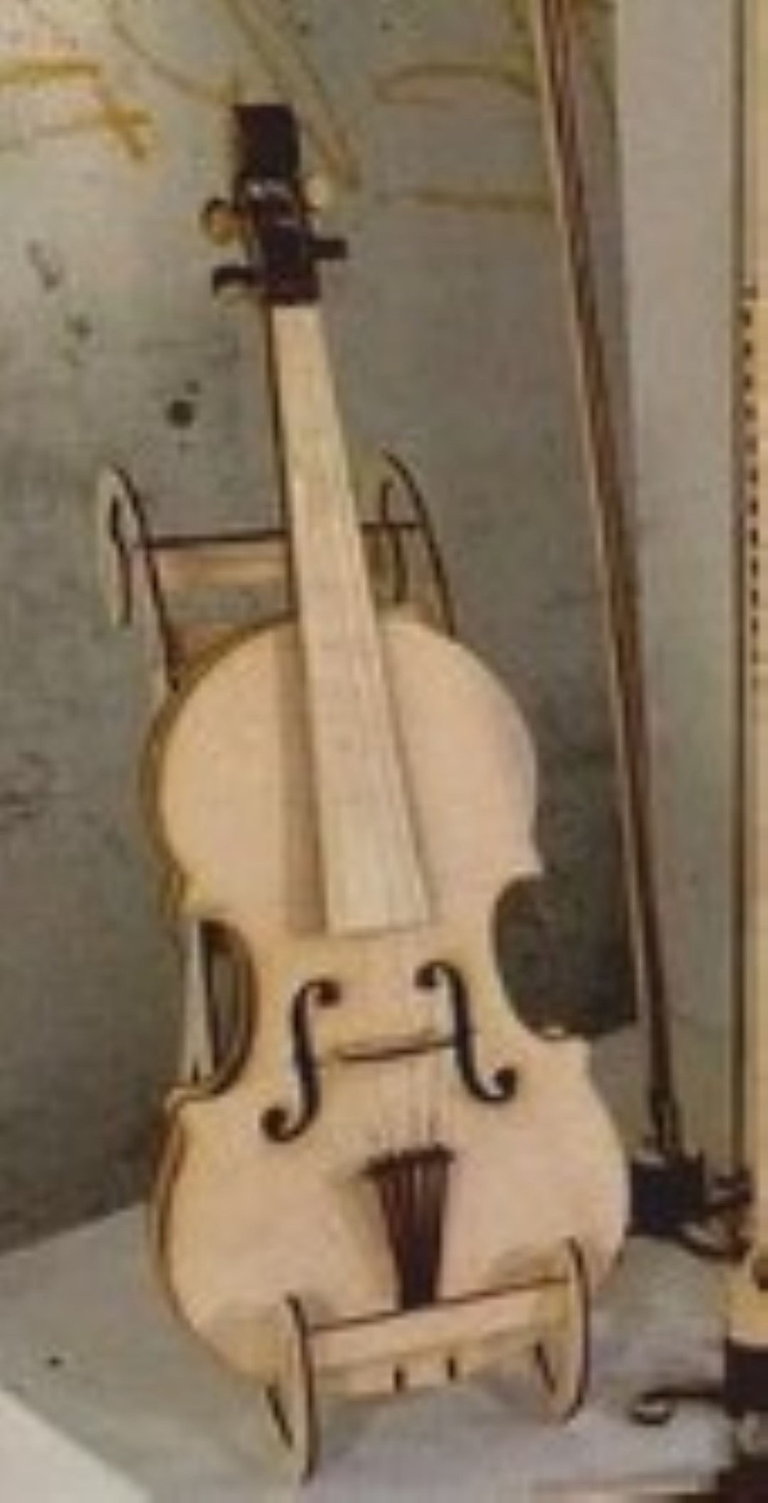 Violin. Laser Cut File Svg Dxf, Lasercut, Laser Cut Template, Dxf Files ...