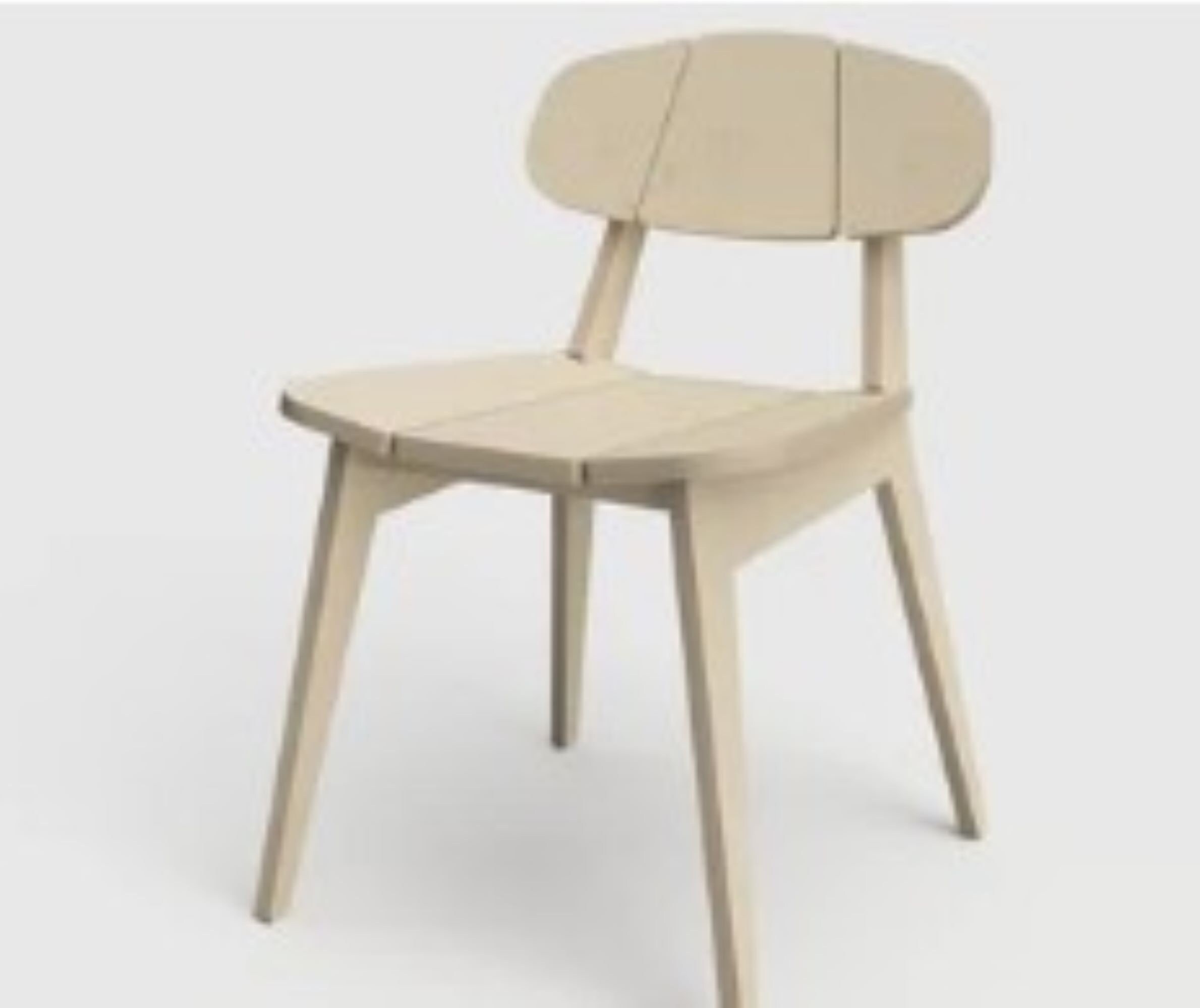 Dining Chair. Vector Model Svg Dxf, Cnc, Wooden Puzzle, Cut File Laser ...