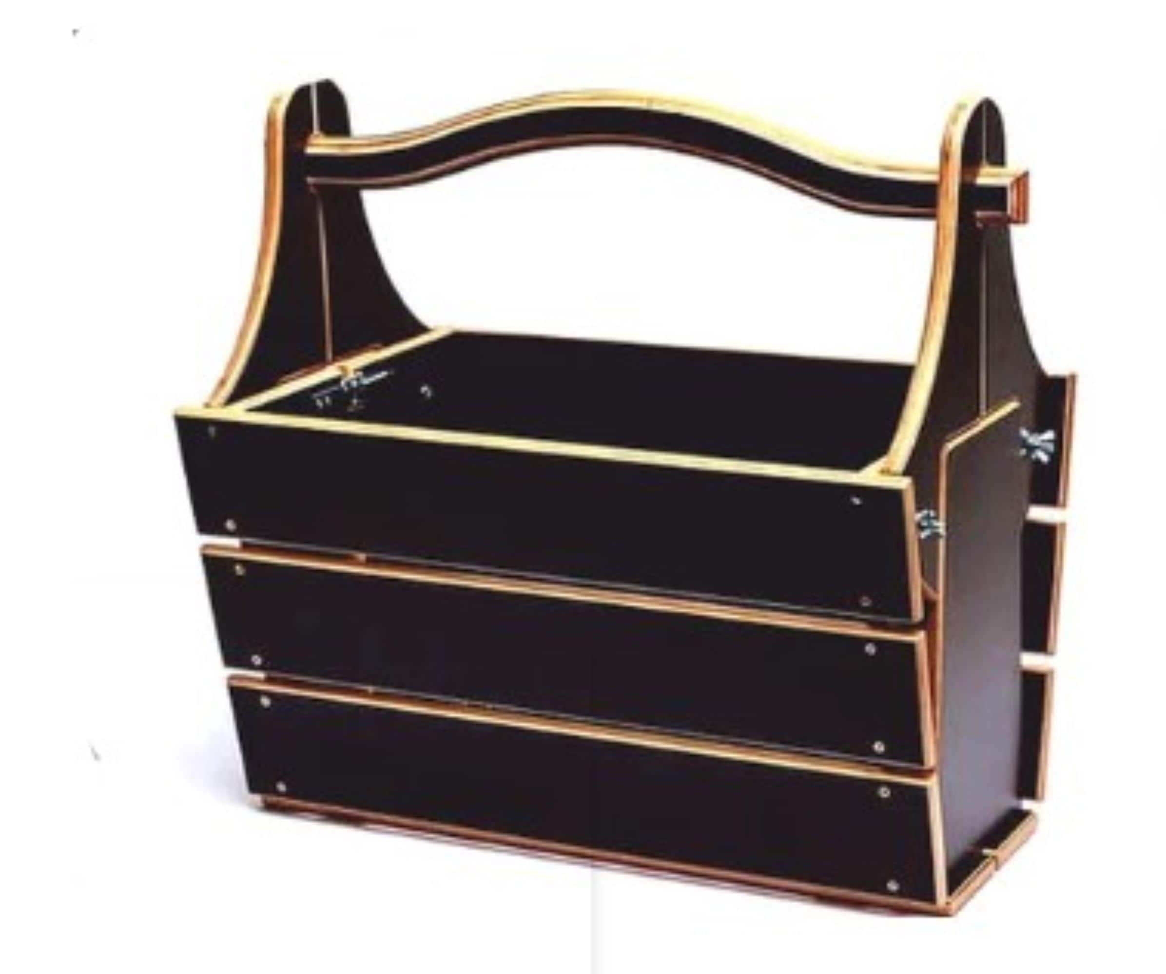 Folding Table Basket. Vector Model Svg Dxf Cdr Wooden - Etsy