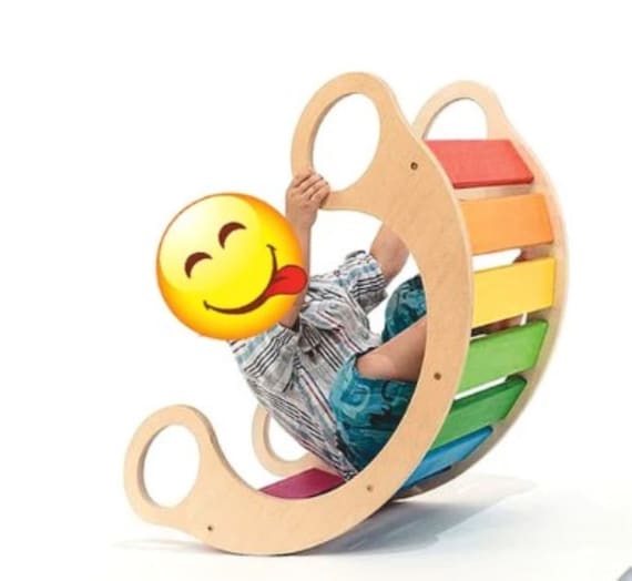 Rainbow Rocking-chair. Laser Cut File Svg Dxf Cdr Cnc Files - Etsy