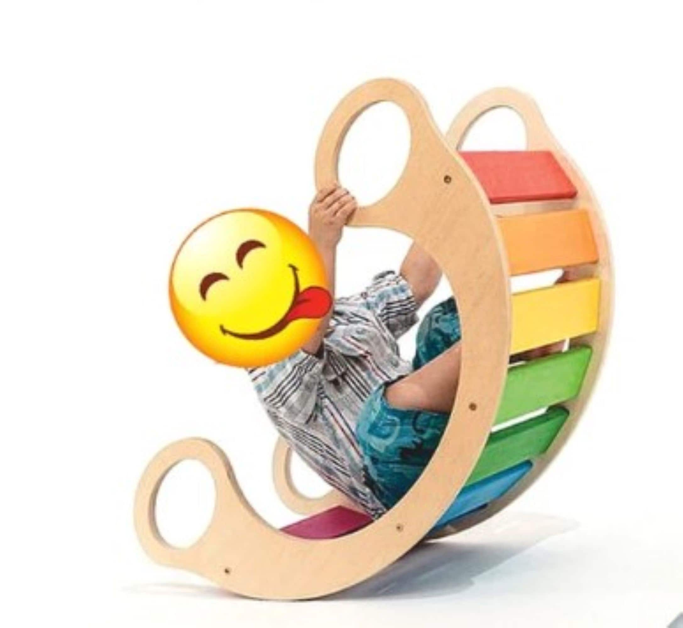 Rainbow Rocking-chair. Laser Cut File Svg Dxf, Cdr Cnc Files for Wood ...