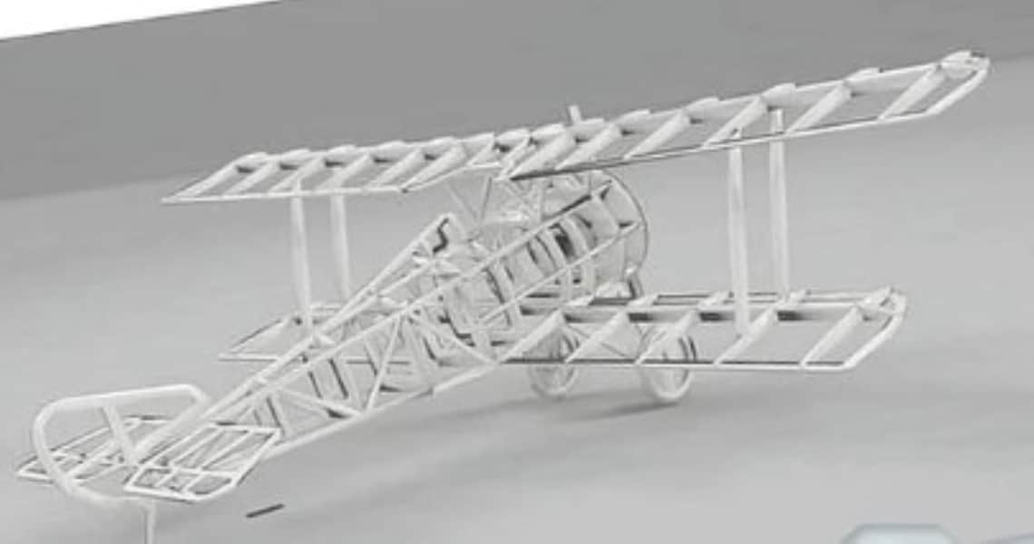 Hanriot Aircraft. Laser Cut Files Svg, Dxf, Cdf Laser Cut Template, Cnc ...