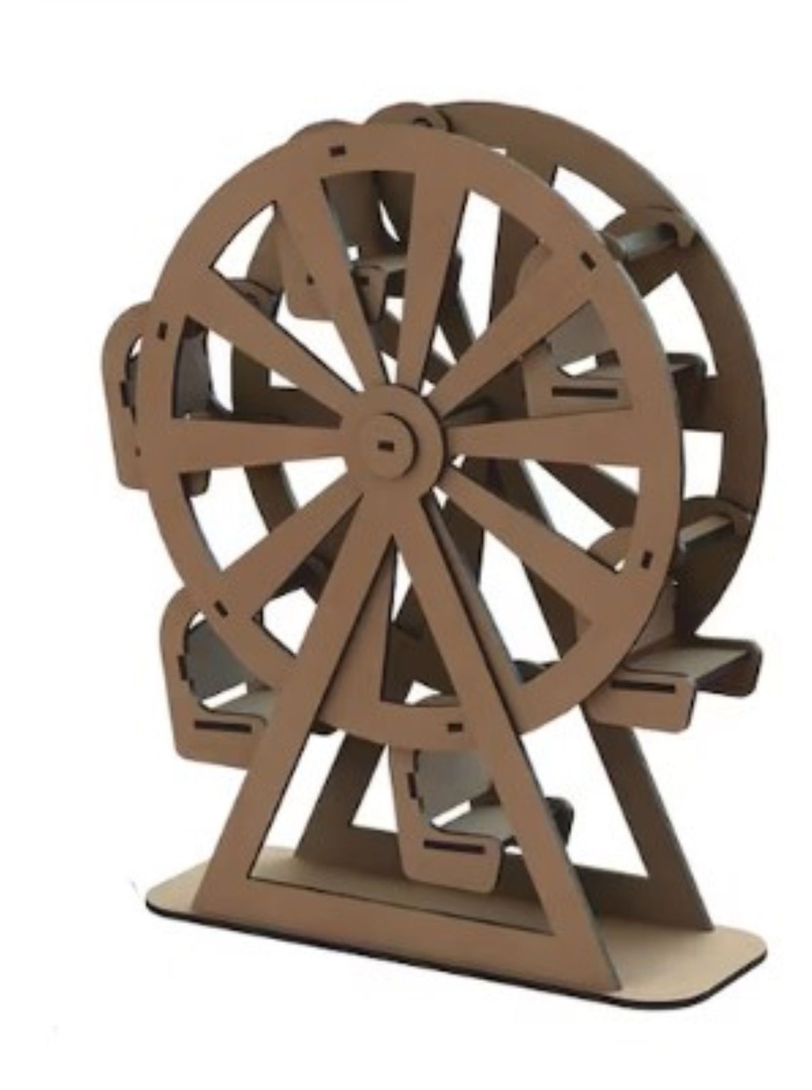 Ferris Wheel. Laser-cut Svg Dxf, Cdr, Laser Cnc File, Cnc Files for ...