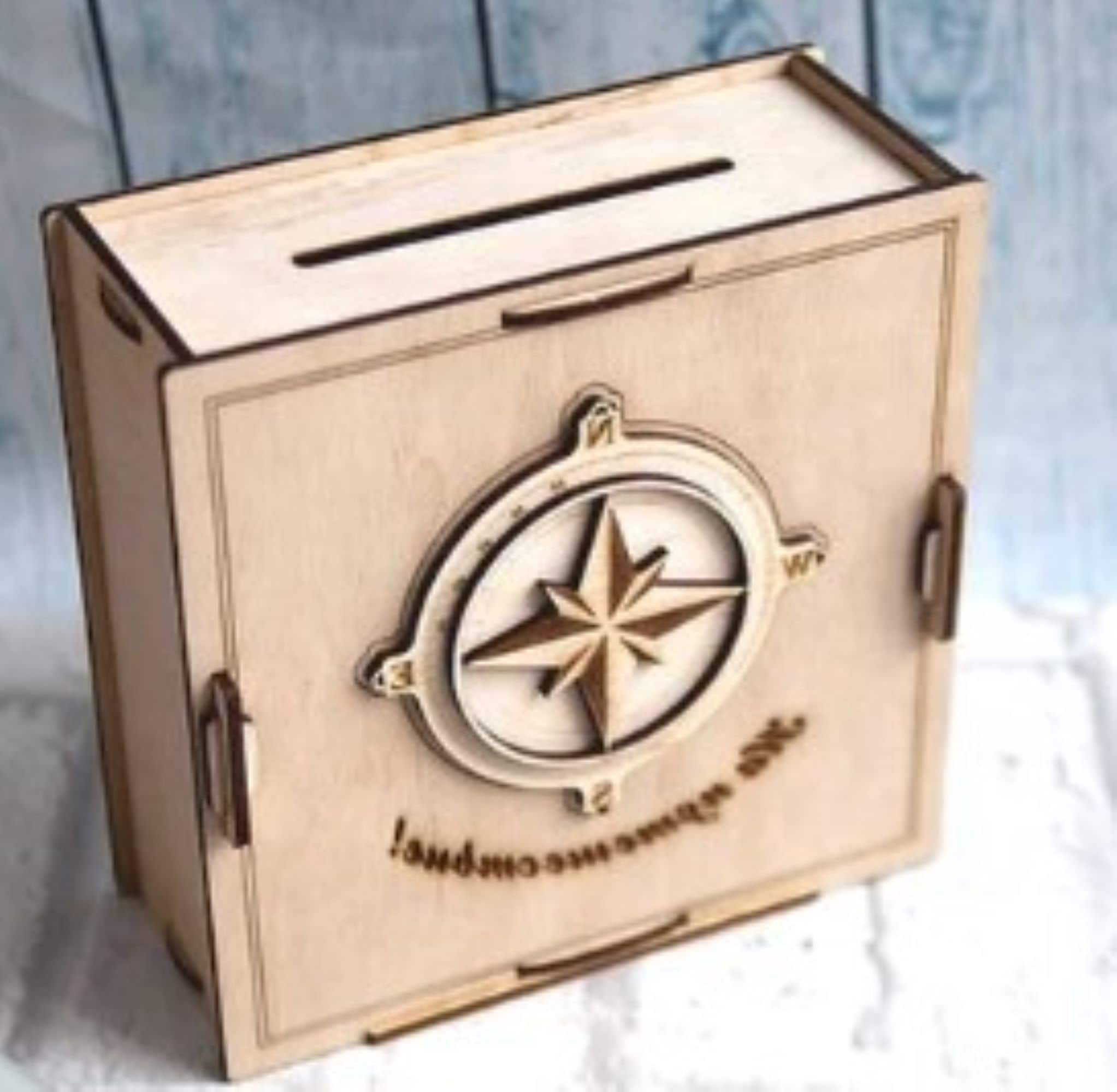 Piggy Banks Set. Laser Cut Files Svg Dxf Cnc Router Files - Etsy UK