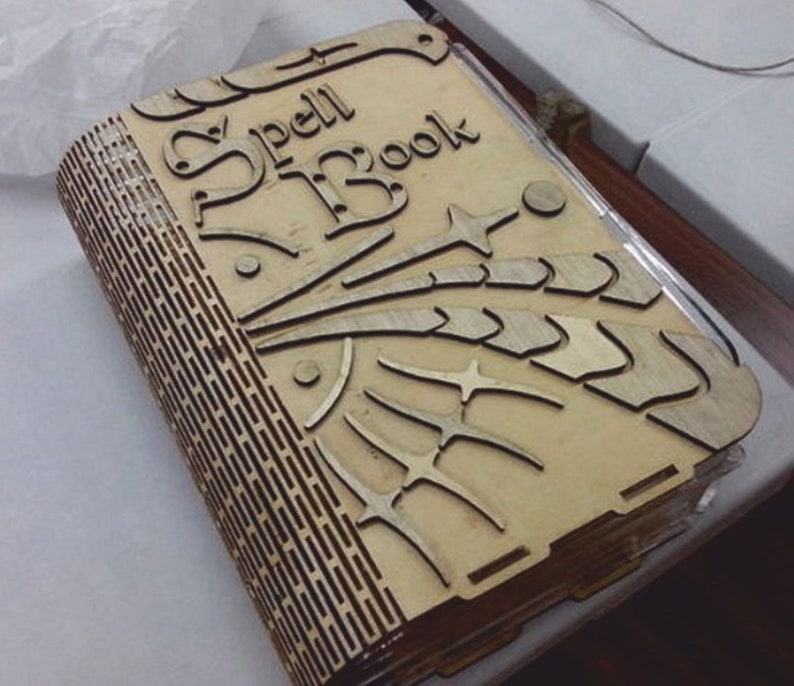 Casket Book. Vector Model Svg Dxf, Cdr, Eps Files for Laser, Cnc Vector ...