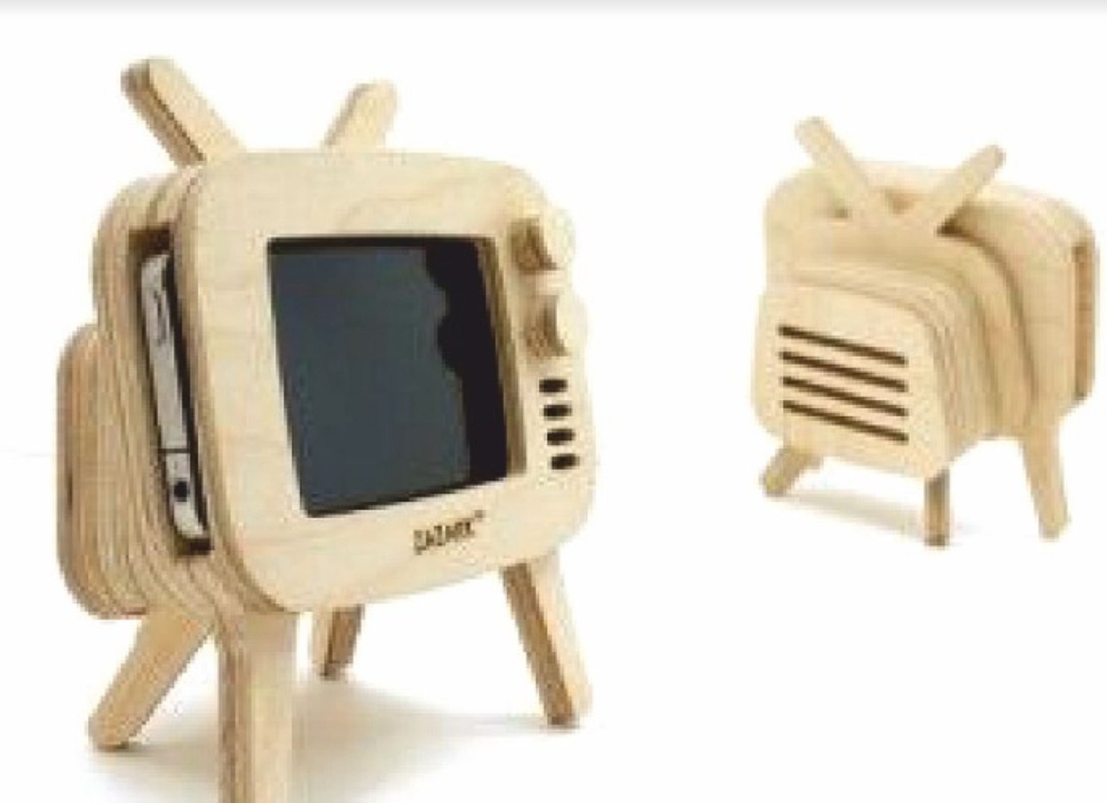 TV Phone Stand. Laser Cut File Svg Dxf, Cnc Files, Lasercut Files ...