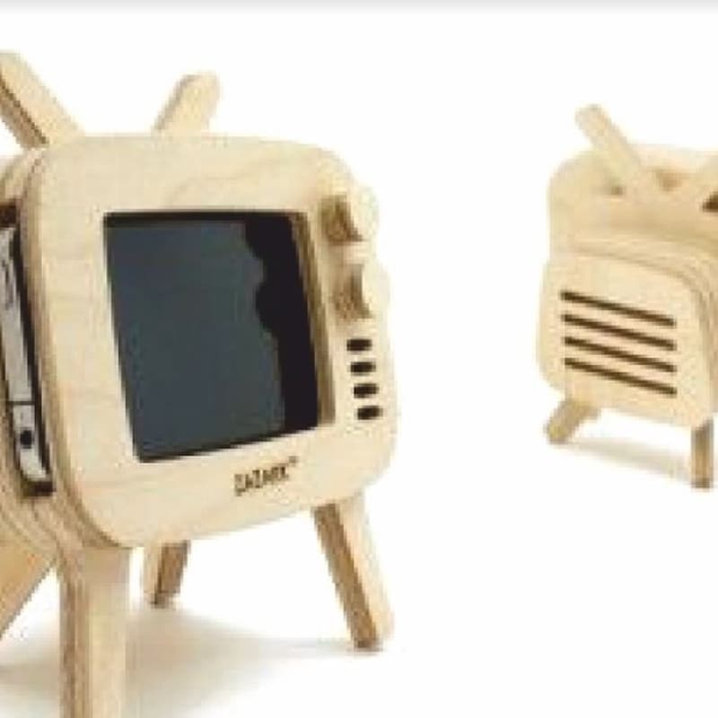 Retro Tv Phone Stand - Etsy