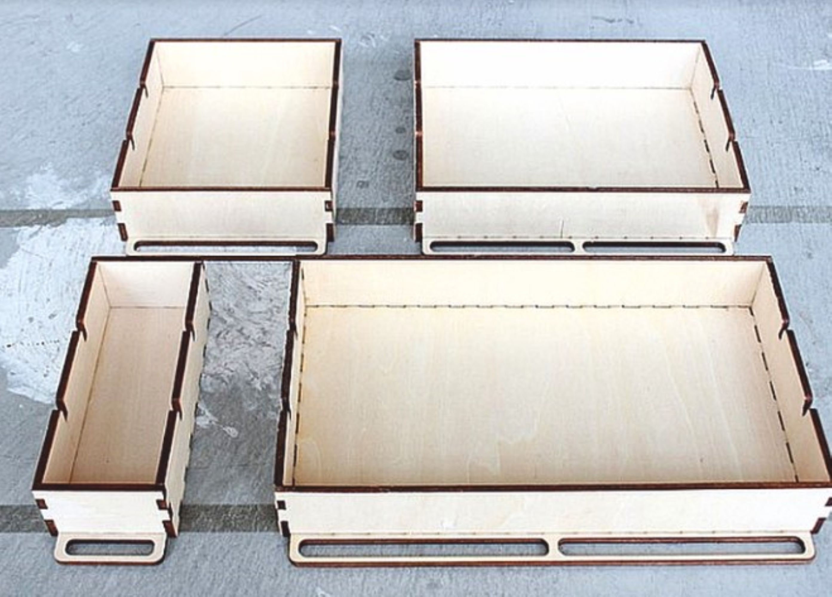 Work Shop/ Garage Box With Draws. Laser Cut File Svg Dxf Cdr - Etsy