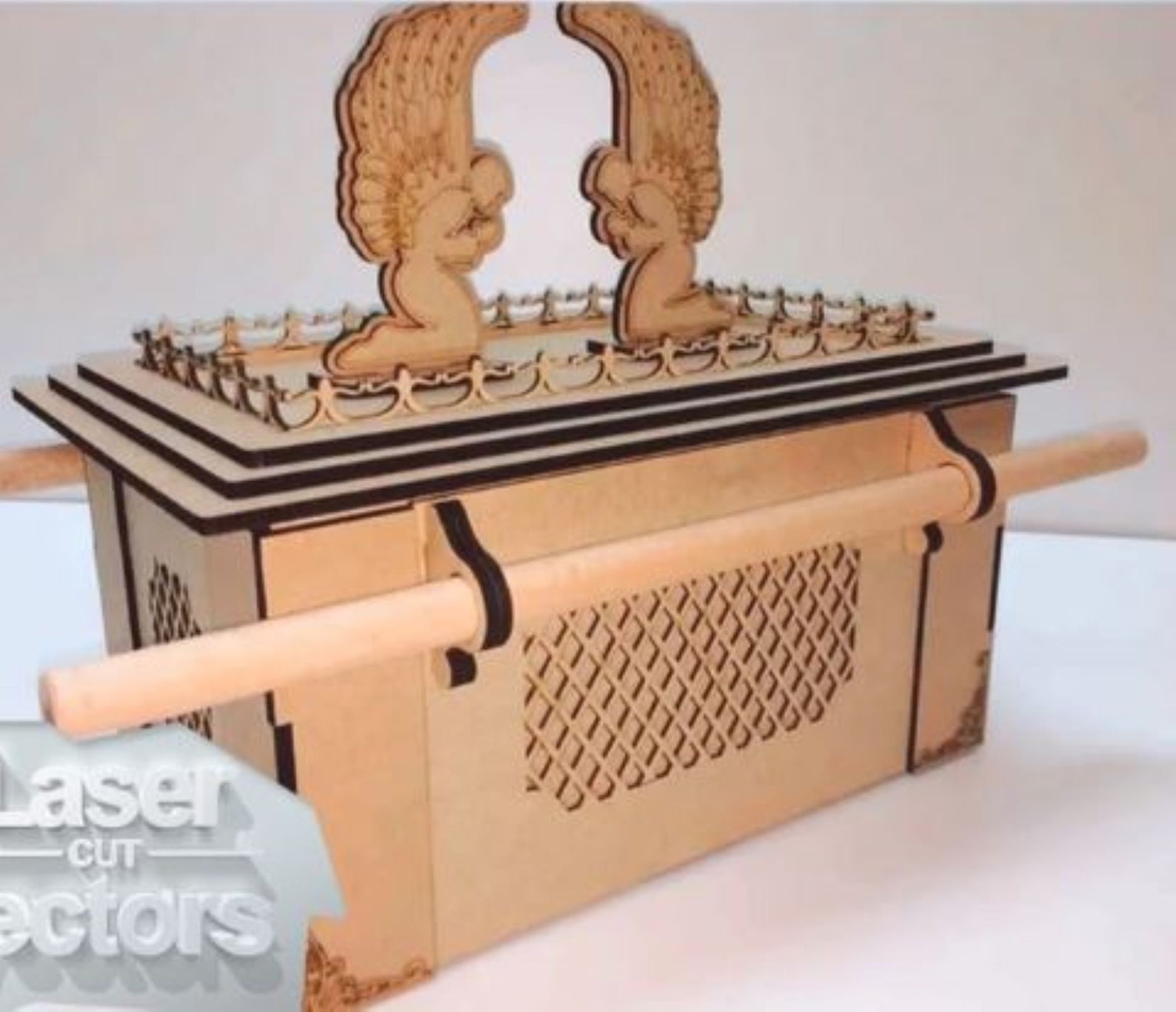 Casket Ark. Vector Model Svg Dxf, Cdr, Eps, Ai Cnc Patterns, Lasercut ...