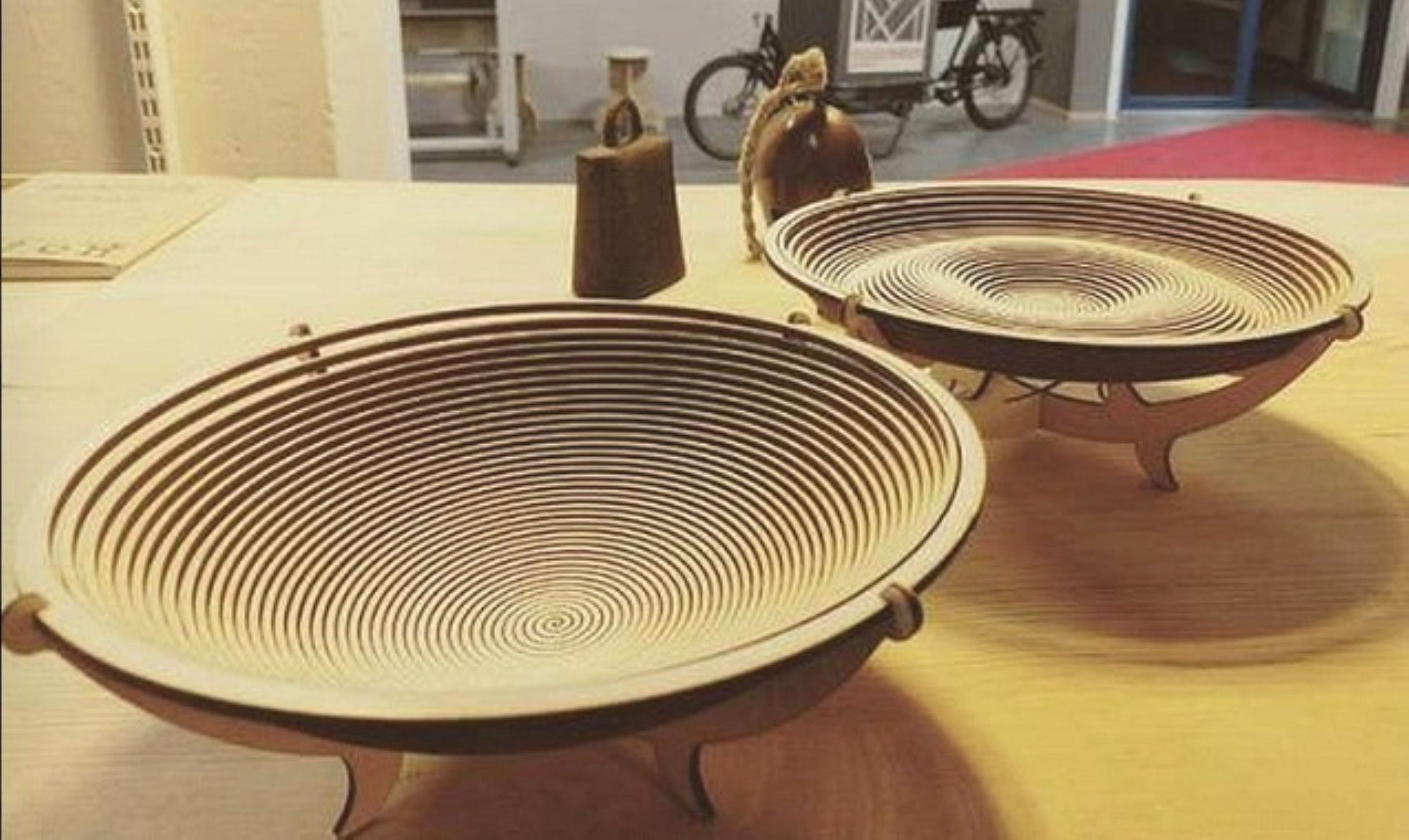 Spiral Bowl on Stand. Laser Cut Vector Svg Dxf, Cdr, Vector File, Laser ...