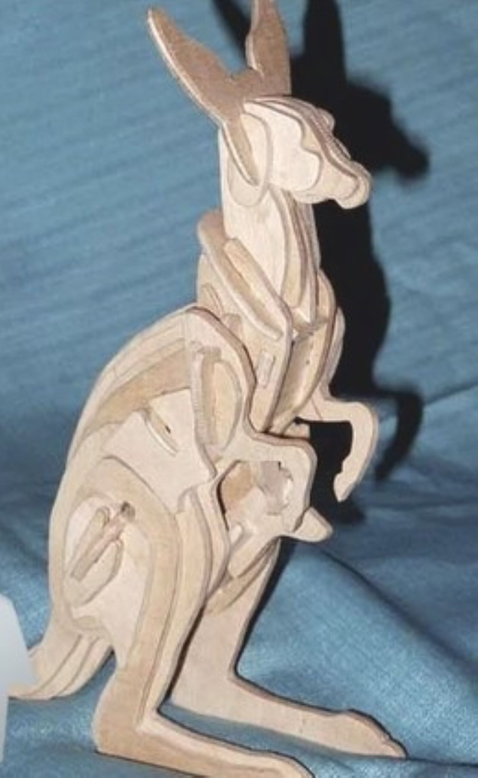 Kangaroo Laser Cut Vector Model (svg, Dxf, Cdr, Eps, Ai) - Etsy