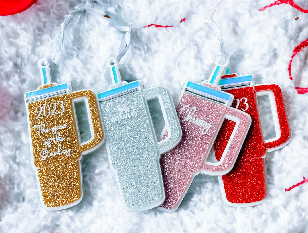 Stanley Tumbler Christmas Ornament, Mini Personalized Stanley Cup ...
