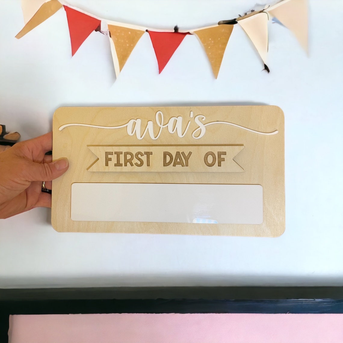 Back to School Sign, First Day / Last Day of School Sign ...
