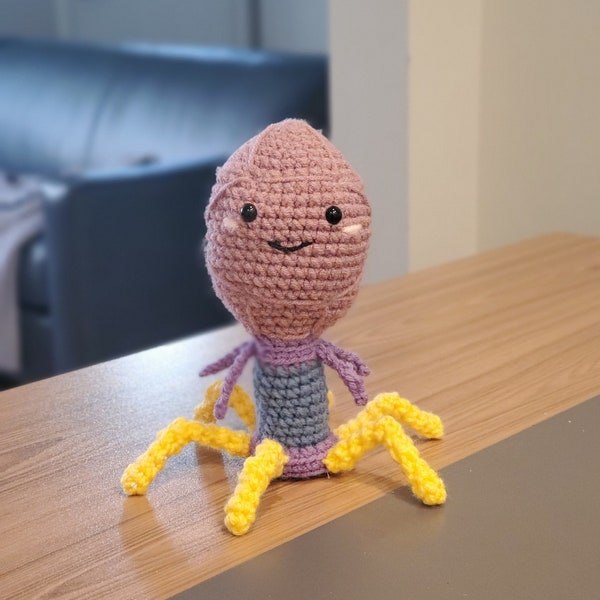 Bacteriophage Plushie - Etsy