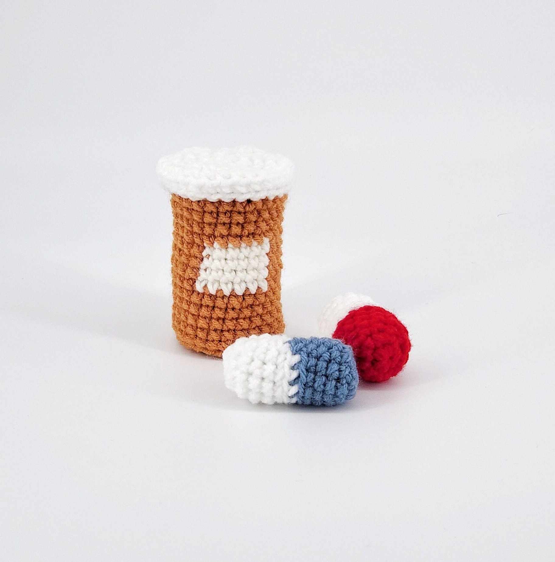Crochet Toy Set Medical Toolkit Playset for Kids Educational Role Play ...