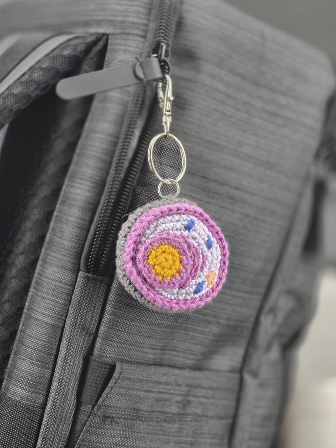 Biology Keychain Charm Cell Plushie Science Accessory Bag Decoration ...
