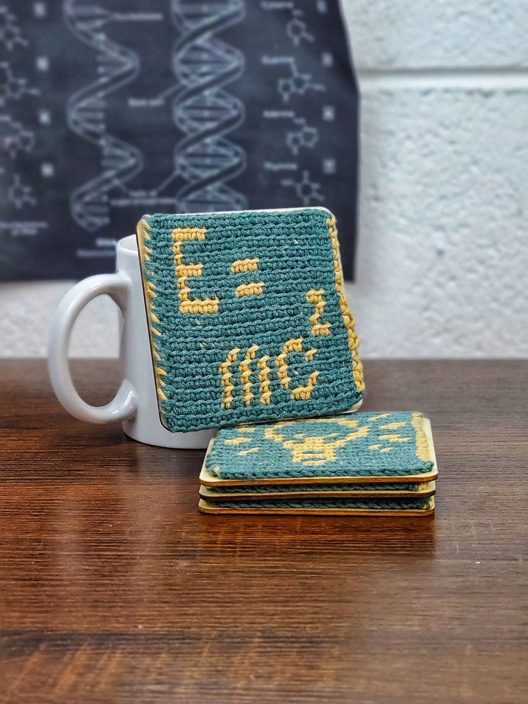 Science Coasters Physics Gift for STEM Teachers Science Students ...