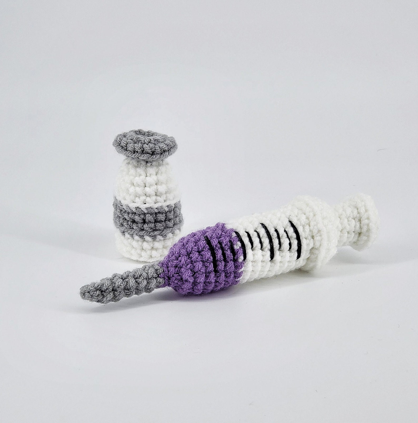 Crochet Toy Set Medical Toolkit Playset for Kids Educational Role Play ...