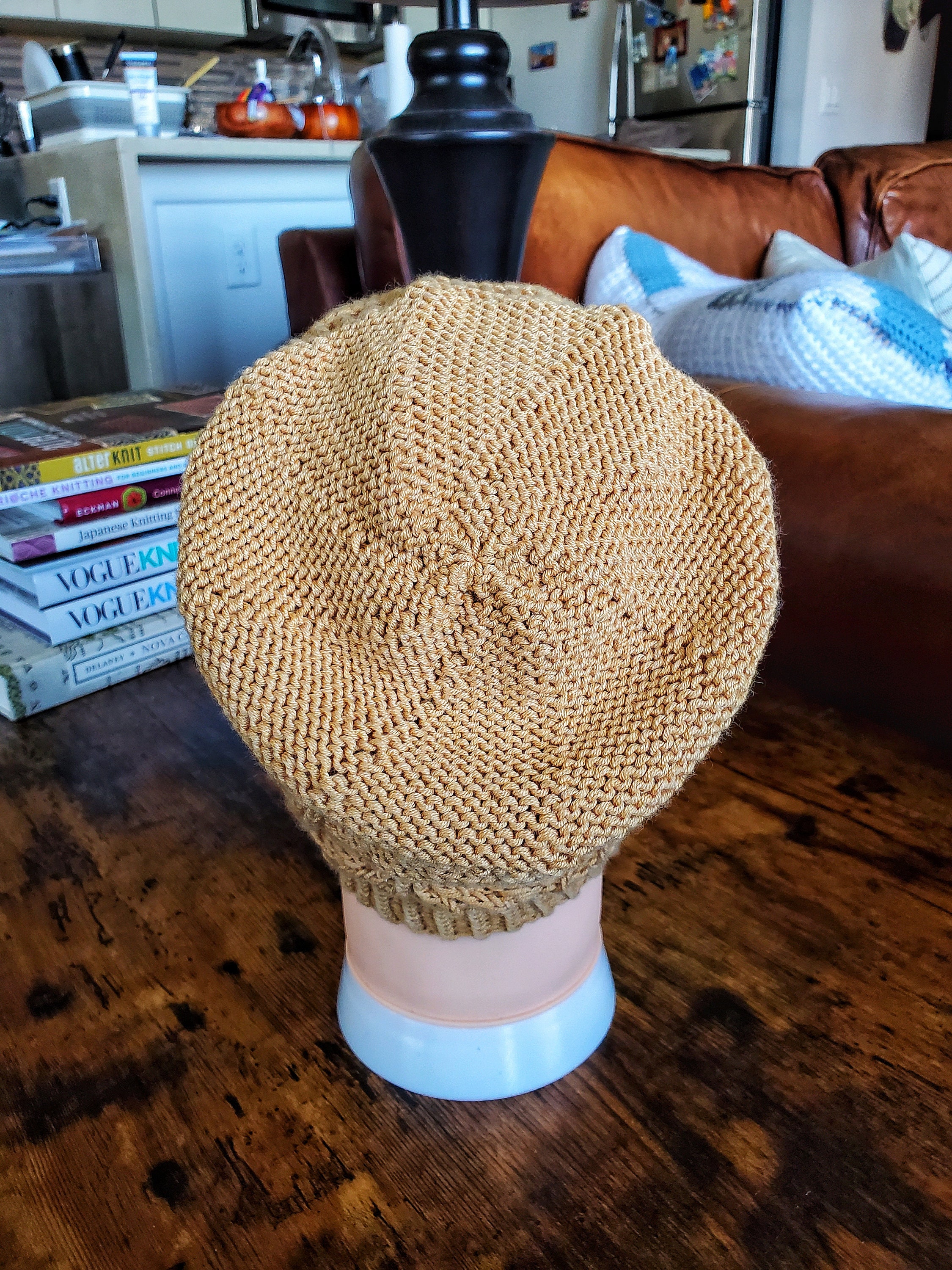 Viral Hat Knitting Pattern, Science-themed Hat, Biology-themed Hat ...