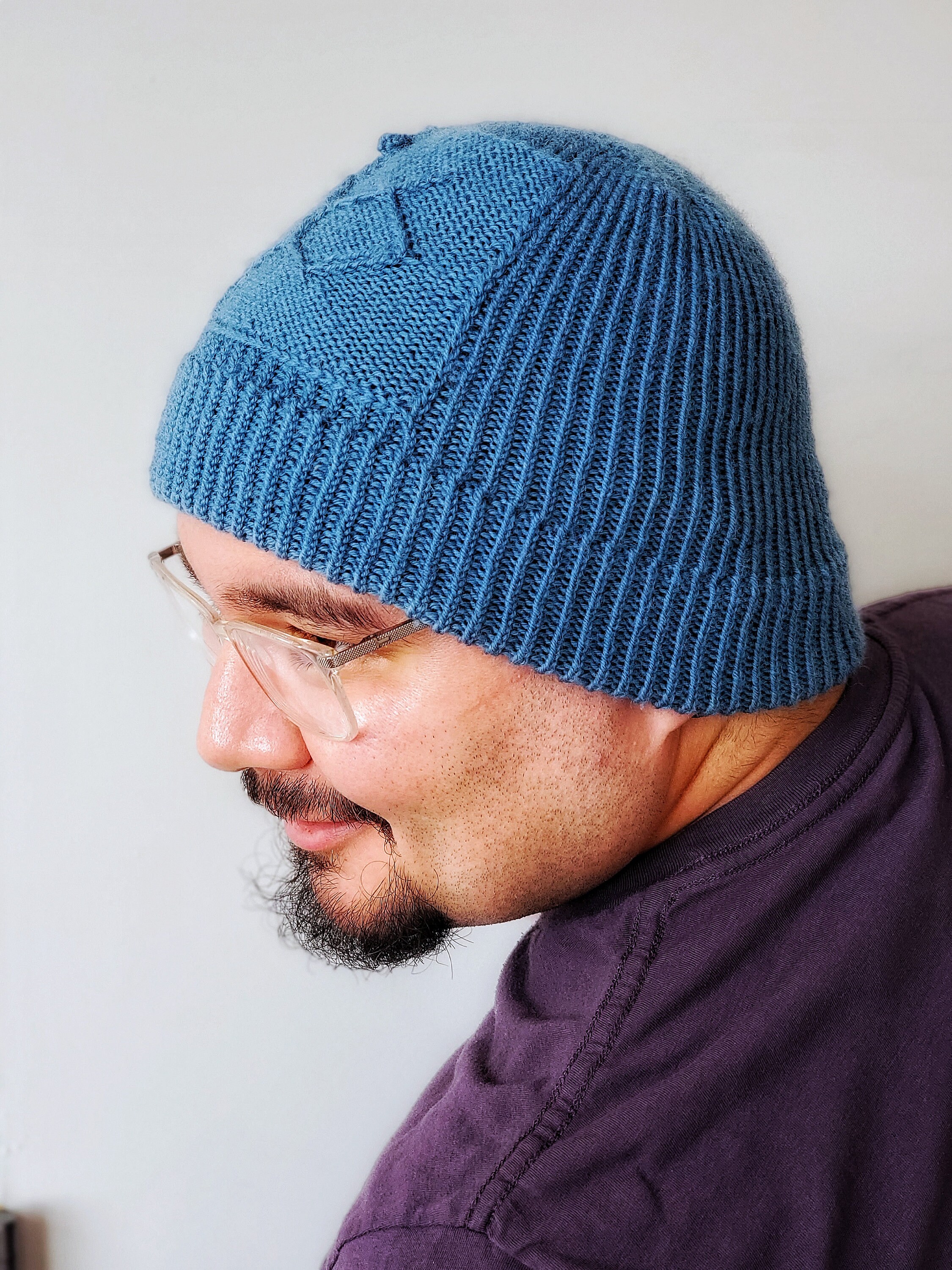 Knit Hat Pattern, Cable Knit Hat, Chemistry Gift, Mens Hat, Womens Hat ...
