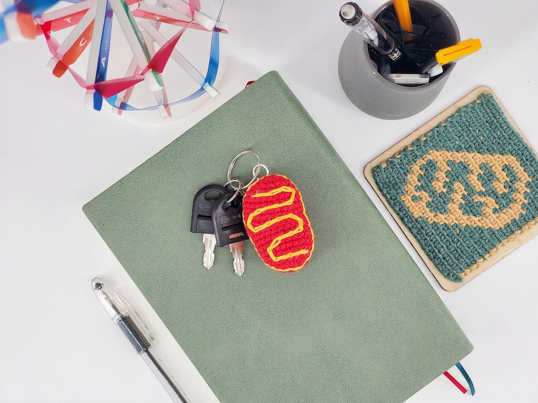 Biology Keychain Plushie Mitochondria Accessory Science Gift for ...