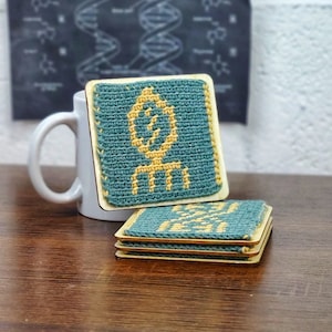 Science Coasters Biology Gift for STEM Teachers Science Students ...